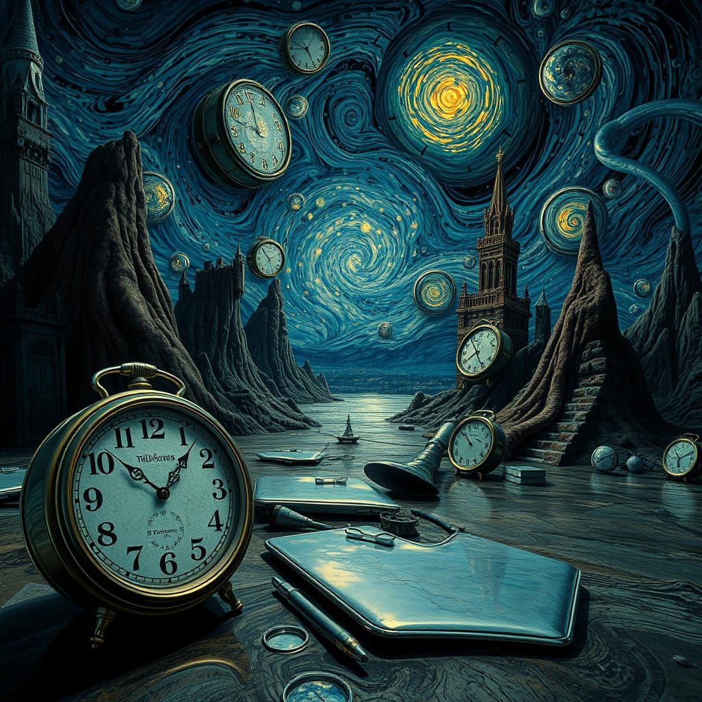 Surrealist Dreamscape in Paranoiac-Critical Style ... - AI Art