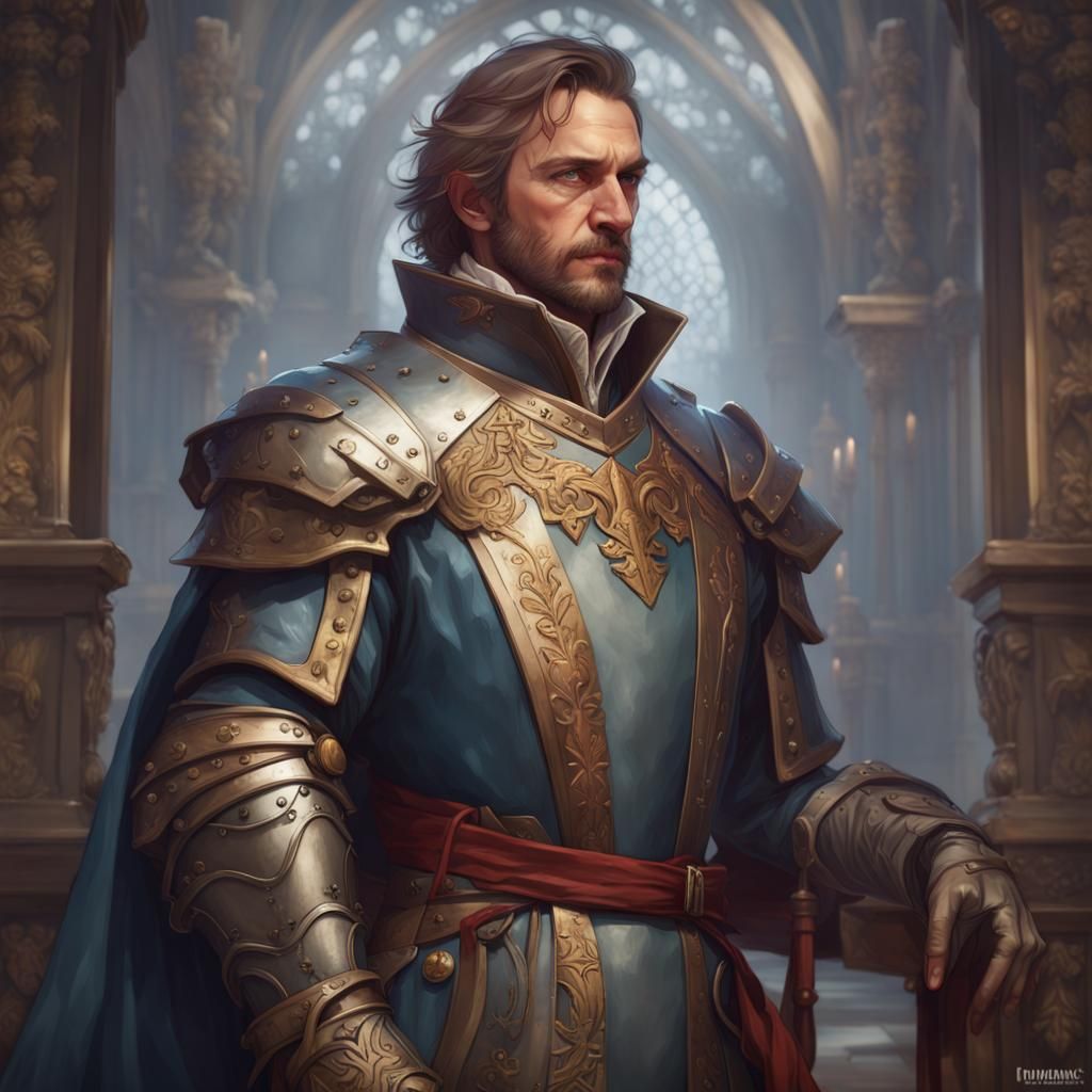 Neville, Earl of Warwick stands before a game of Kingmaker. - AI Generated Artwork - NightCafe ...