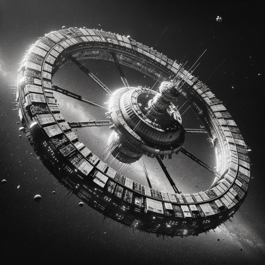 Floating Space Station