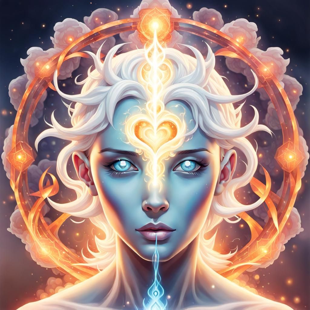 pure concentrated love in its elemental form - AI Generated Artwork ...