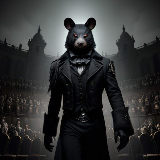 Rebellious Mole Confronts Demon Police in Twisted ... - AI Art