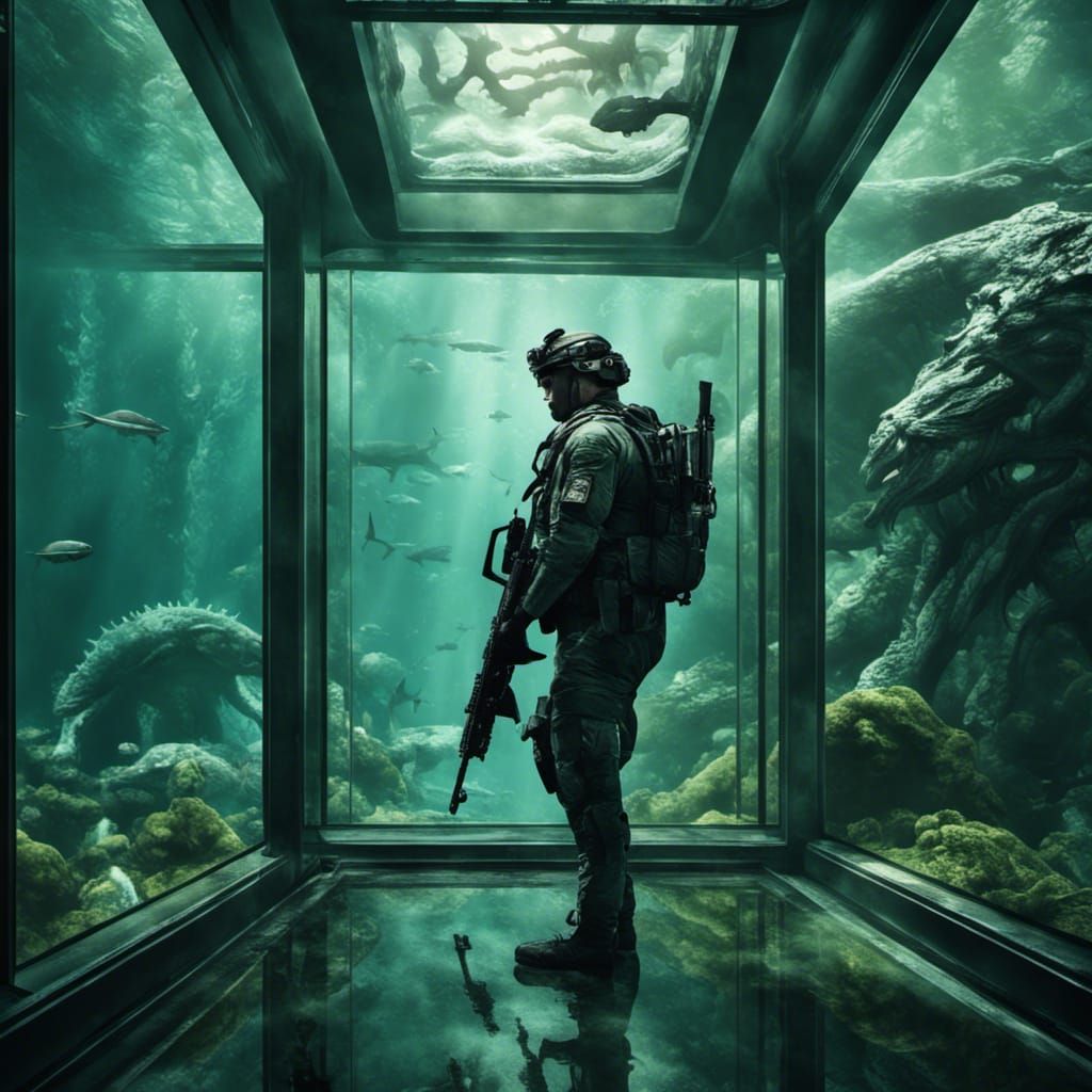 Aquarium Patrol - AI Generated Artwork - NightCafe Creator