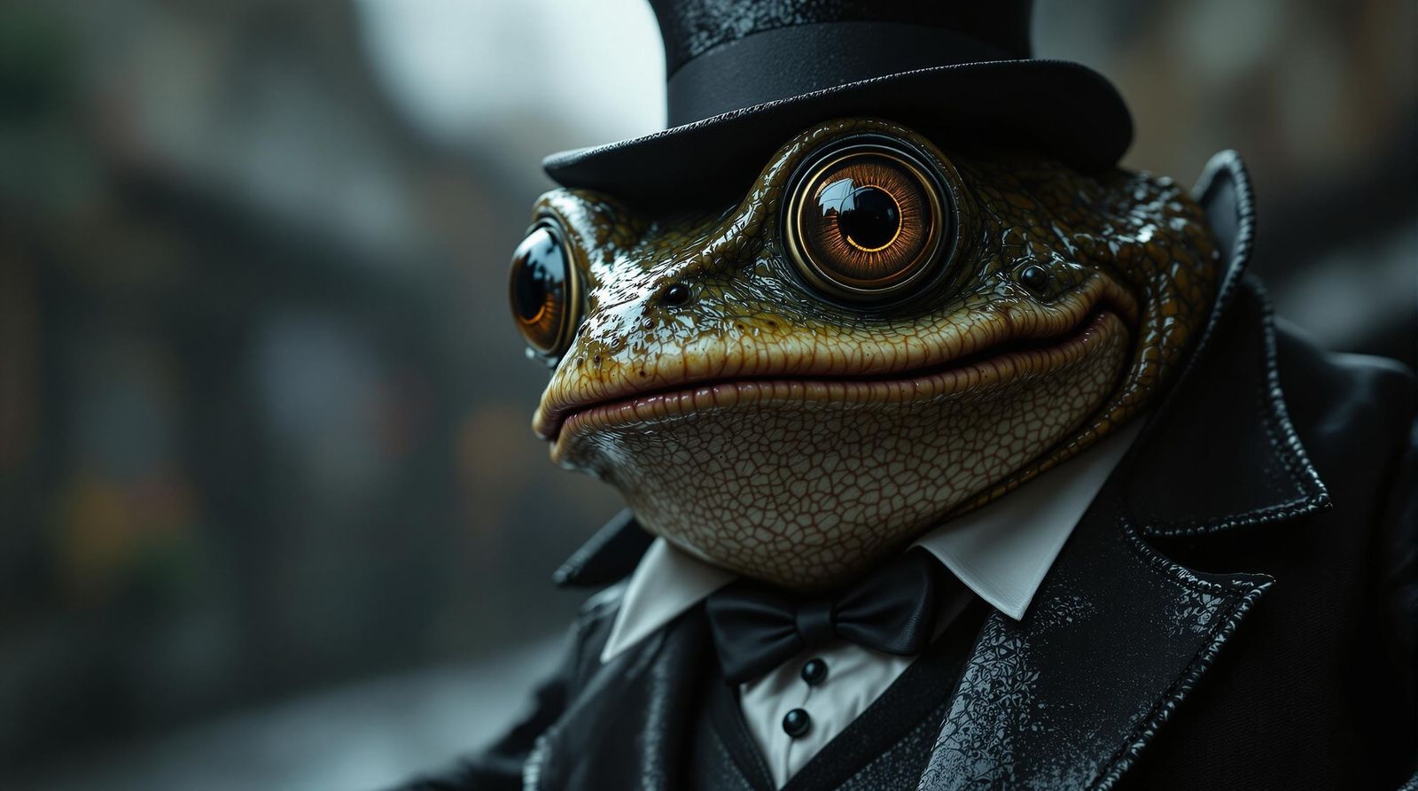 Sweeney Toad Returns - Surreal Toad in Sweeney Todd Costume,...