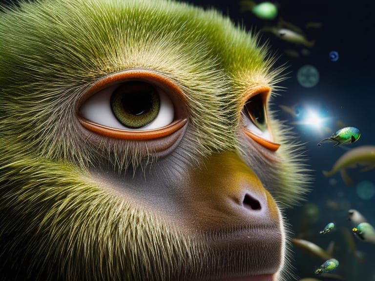 Strange Primates - AI Generated Artwork - NightCafe Creator