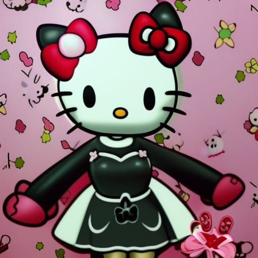 hello kitty - AI Generated Artwork - NightCafe Creator