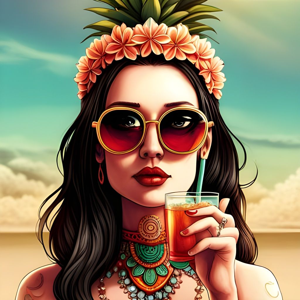 Aloha! - AI Generated Artwork - NightCafe Creator