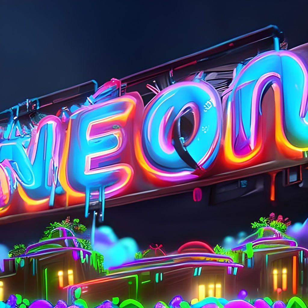 Neon... - AI Generated Artwork - NightCafe Creator
