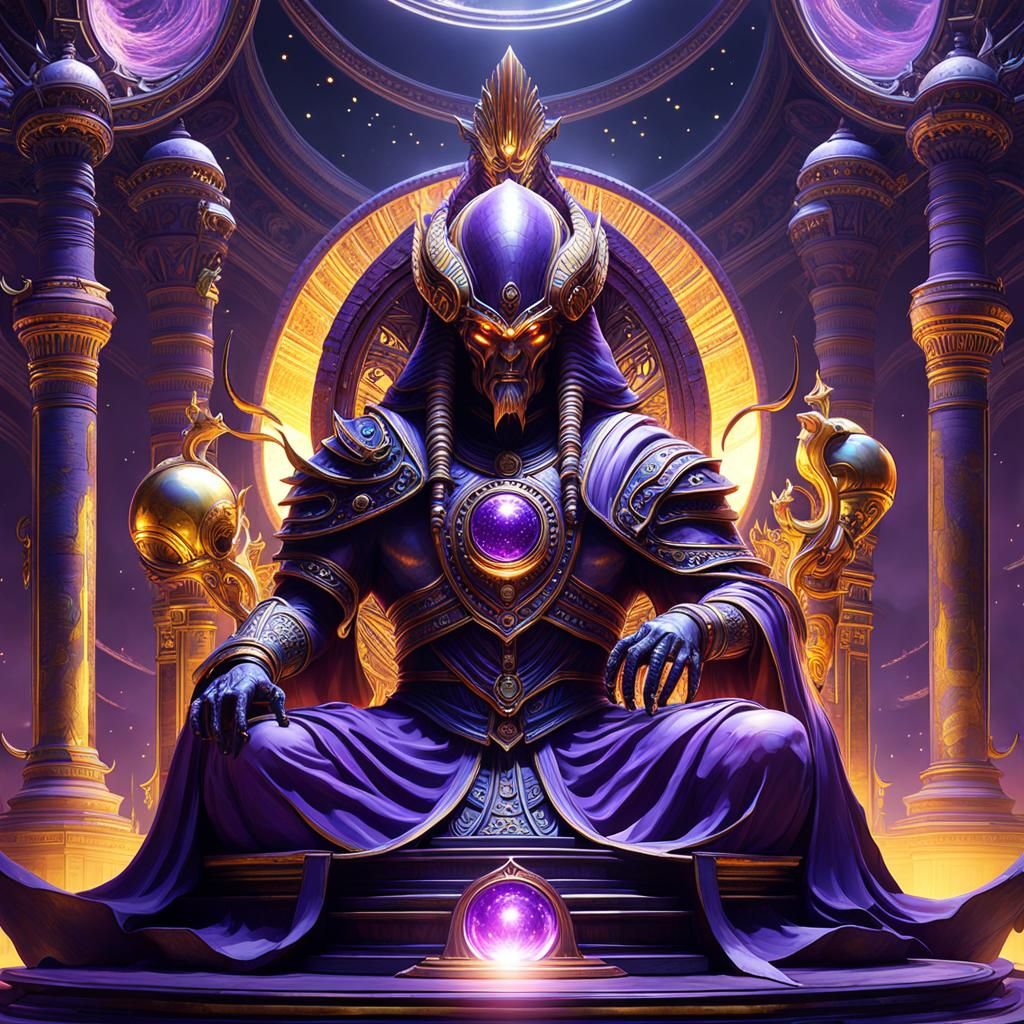 The Alien God - AI Generated Artwork - NightCafe Creator