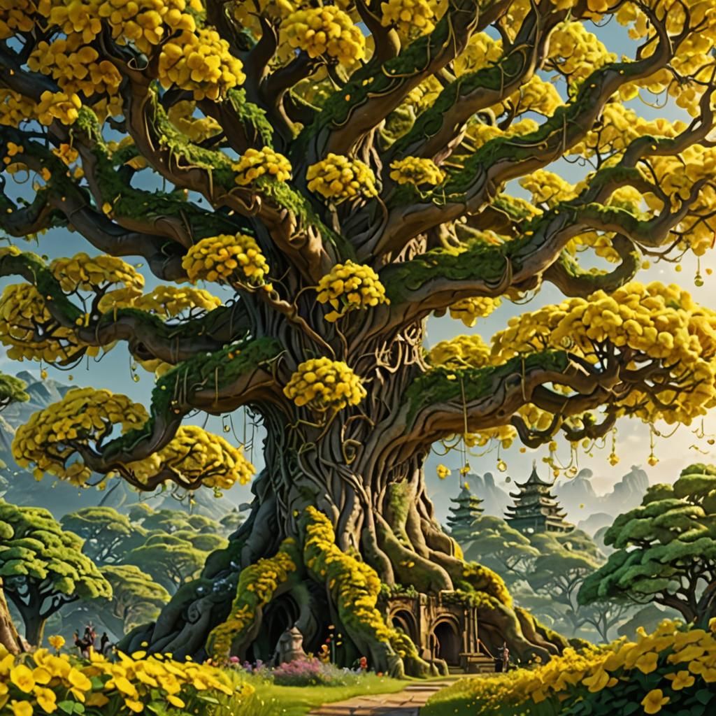 great tree - AI Generated Artwork - NightCafe Creator