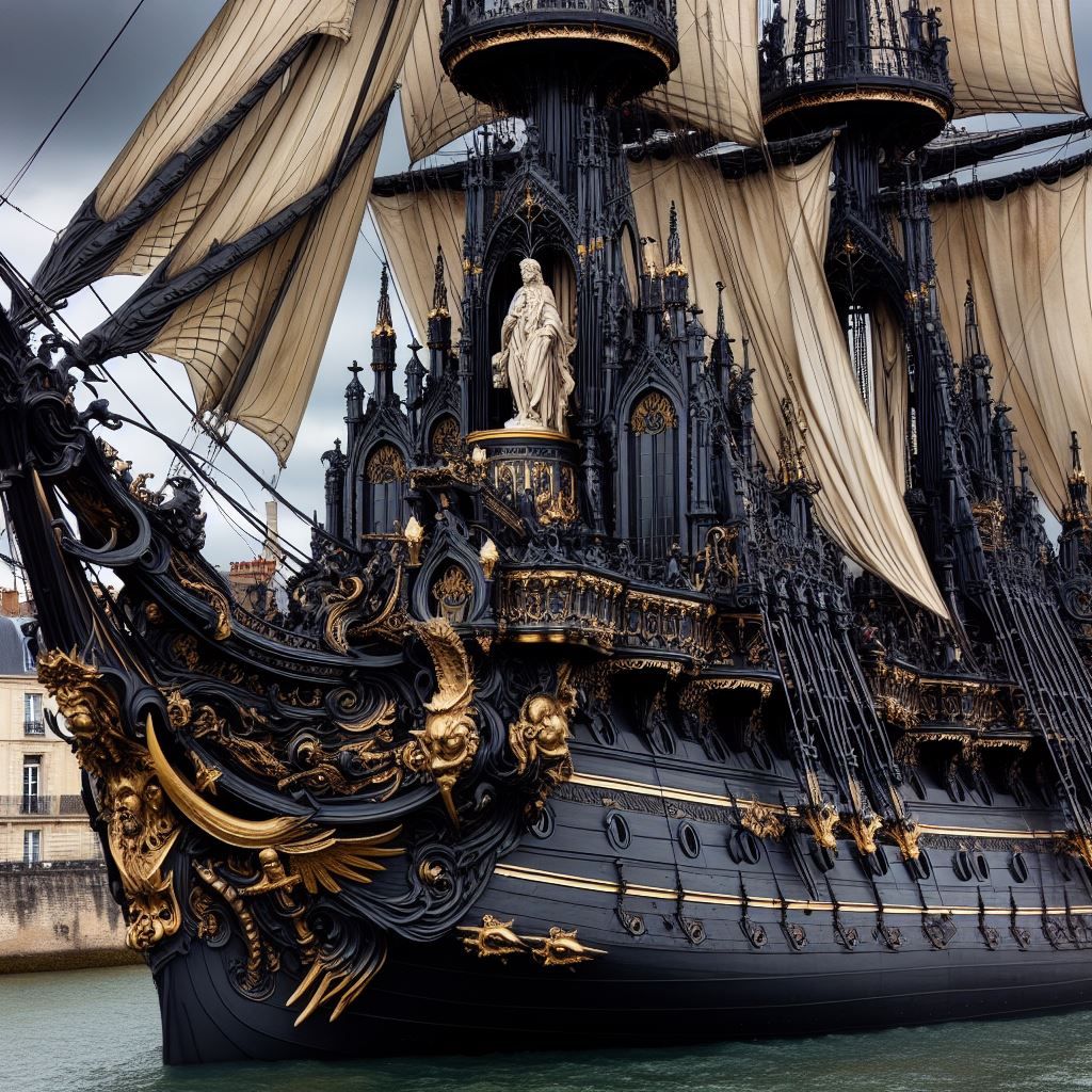 Victorian-era ship - AI Generated Artwork - NightCafe Creator