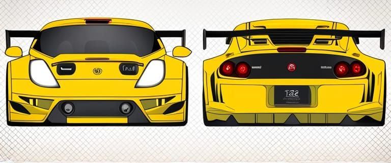 350Z JGTC fused with Lotus Elise GT1, bodykit, rear spoiler, modern ...