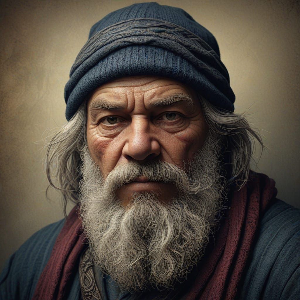 Grizzled Gruff Dwarf Rune Carver - Baroque Dwarf Rune Carver...