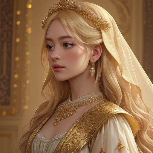 Gilded disks princess - Gilded disks princess