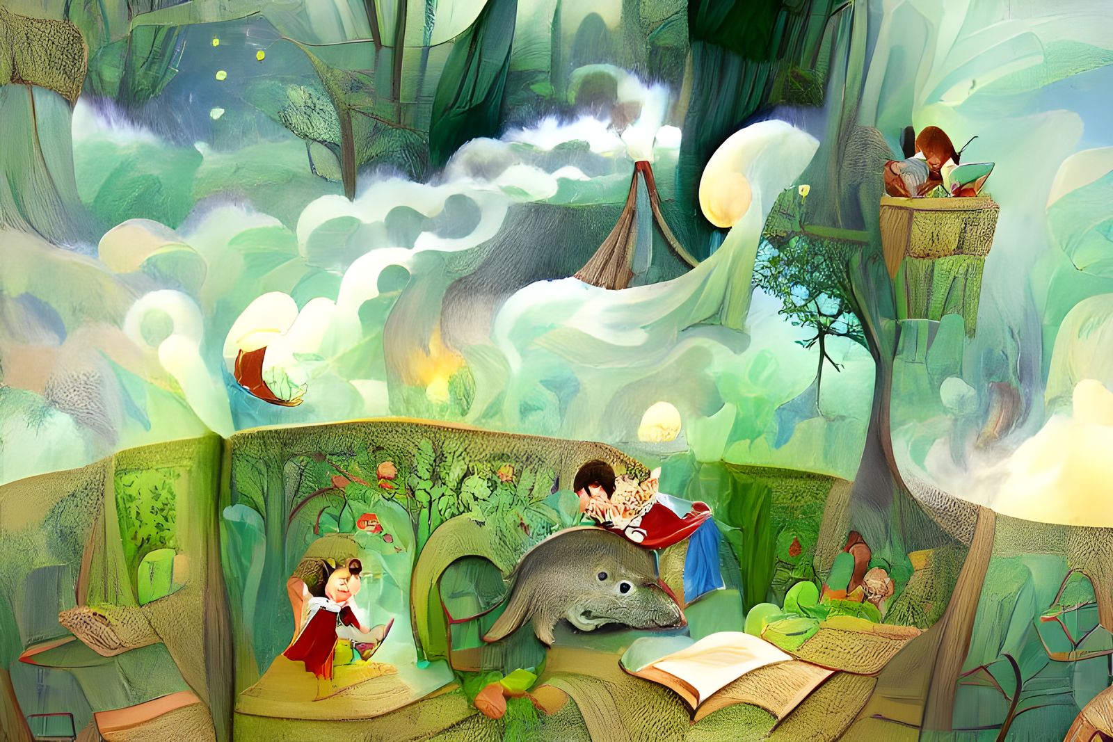 storybook illustration - AI Generated Artwork - NightCafe Creator