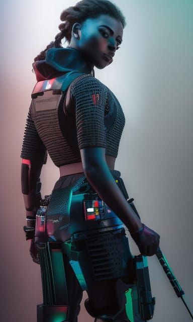 Cyber: Fashion - AI Generated Artwork - NightCafe Creator