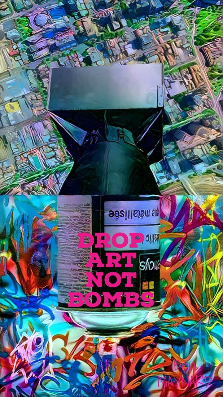 Drop art NOT Bombs : r/nightcafe