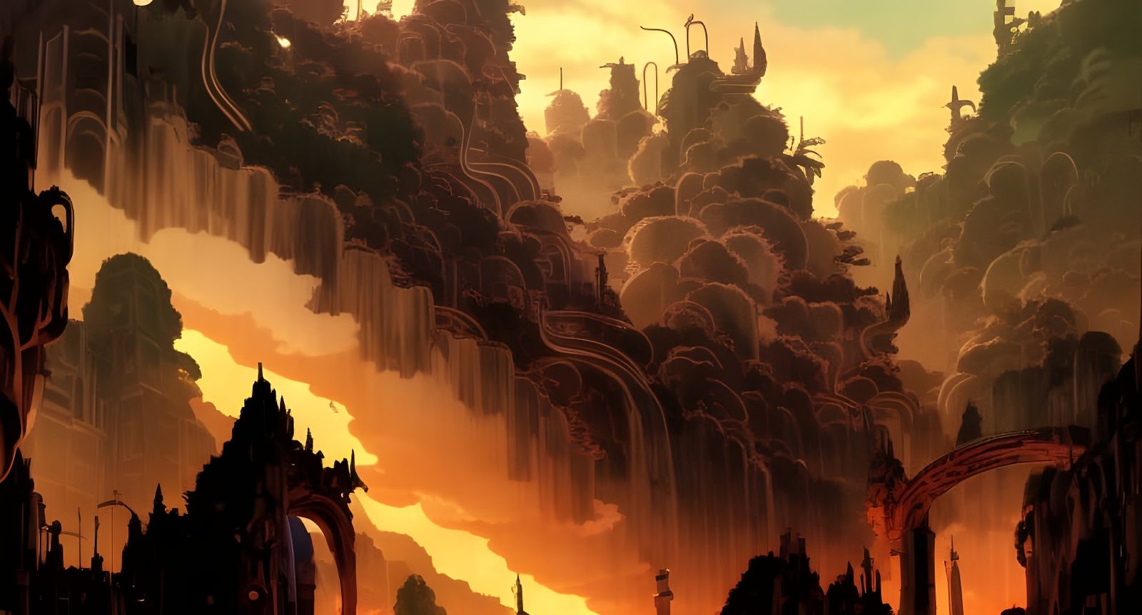 Firelands - AI Generated Artwork - NightCafe Creator