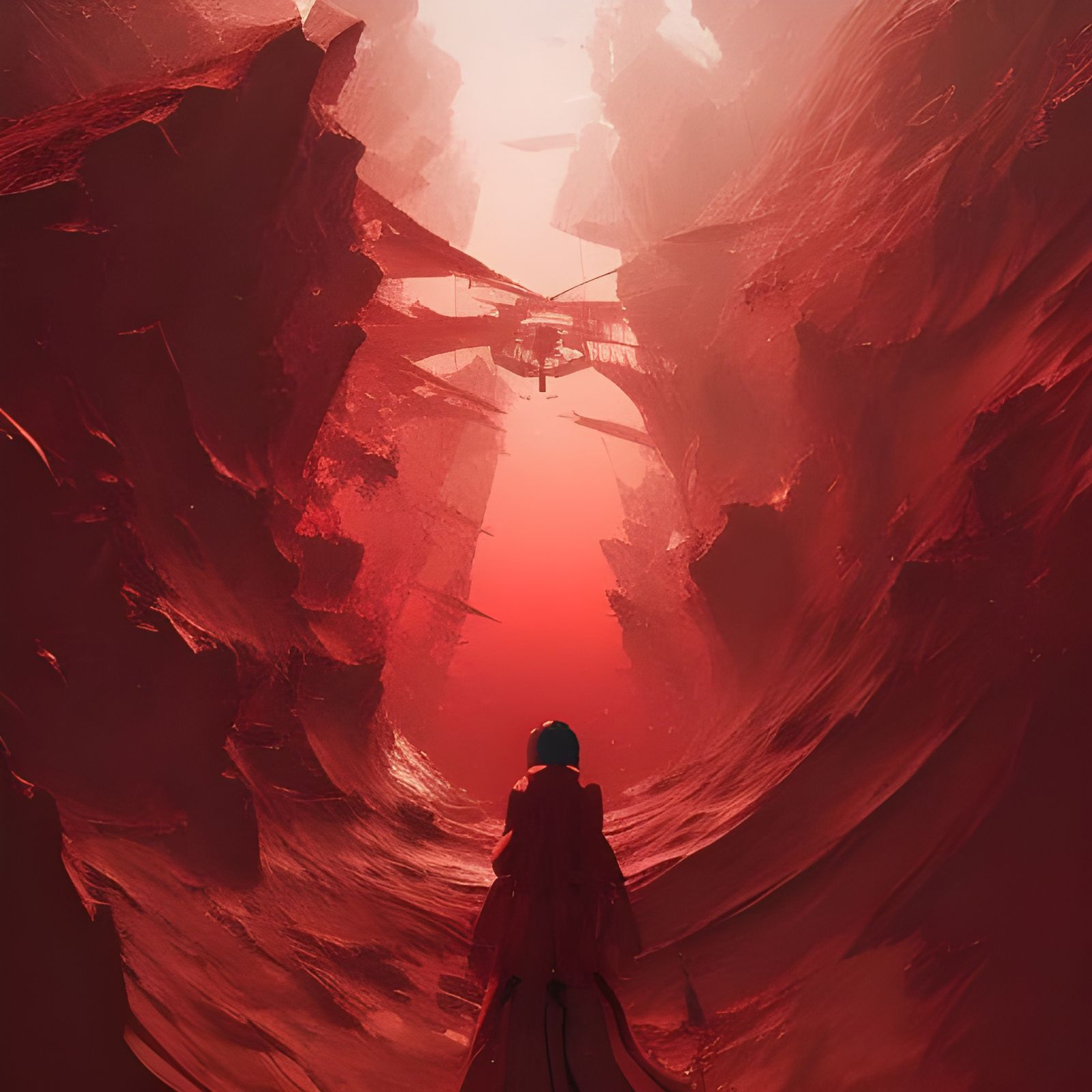 The red planet - AI Generated Artwork - NightCafe Creator