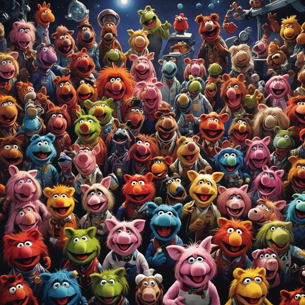 Muppets 2 - AI Generated Artwork - NightCafe Creator