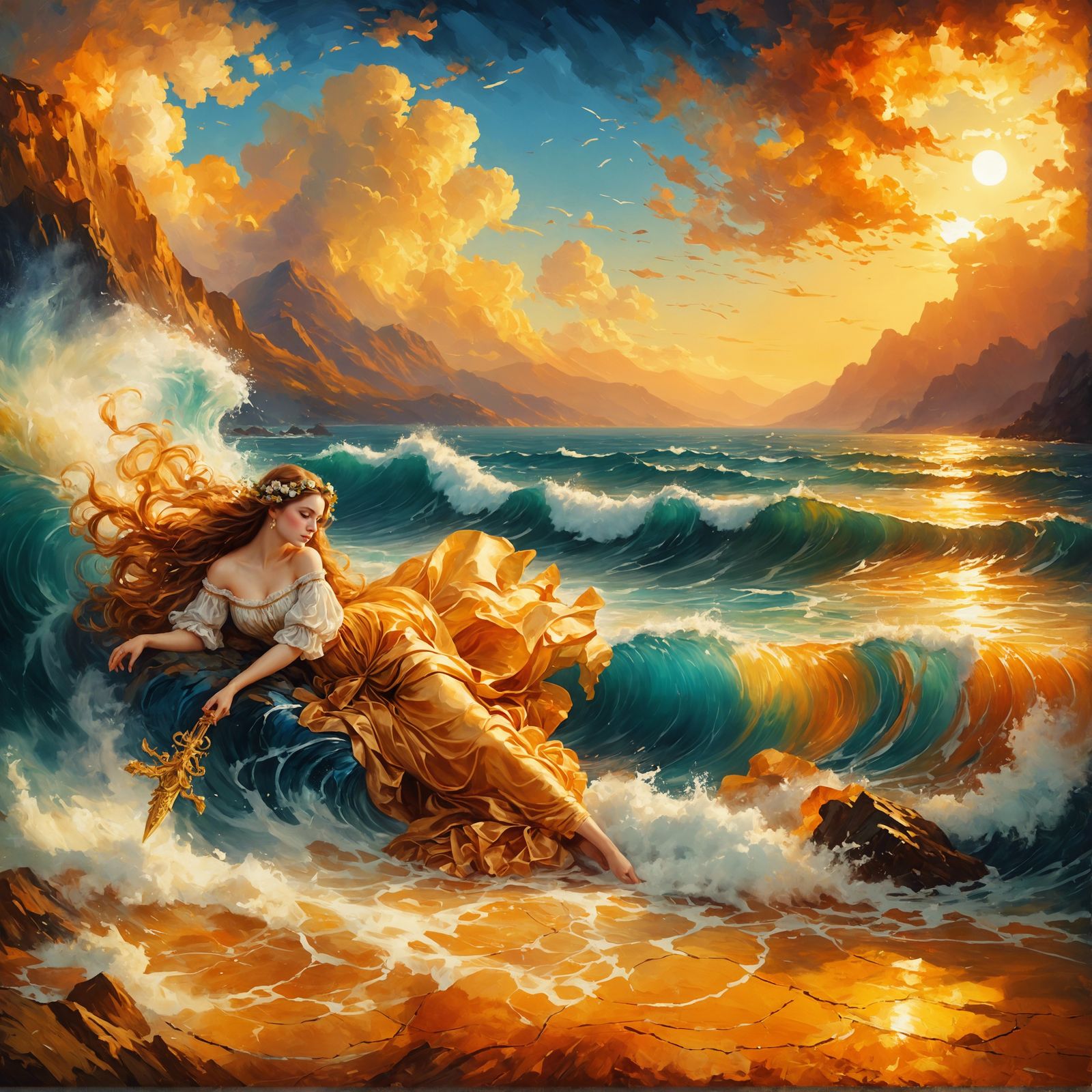 Ocean Masterpiece - AI Generated Artwork - NightCafe Creator