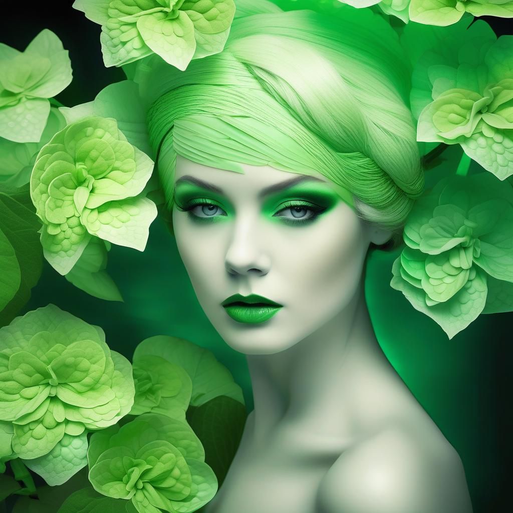 Green - AI Generated Artwork - NightCafe Creator