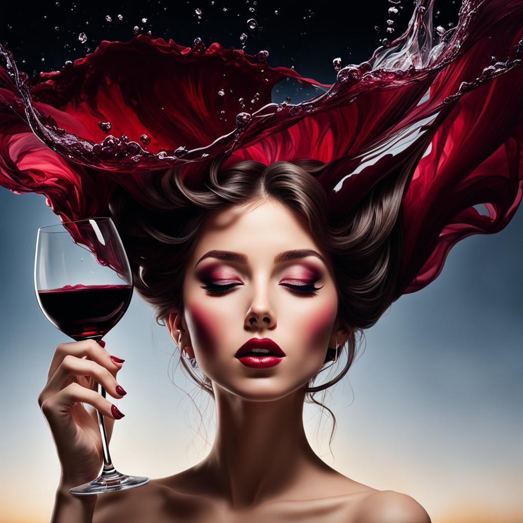 Like a smooth red wine no.1 - AI Generated Artwork - NightCafe Creator