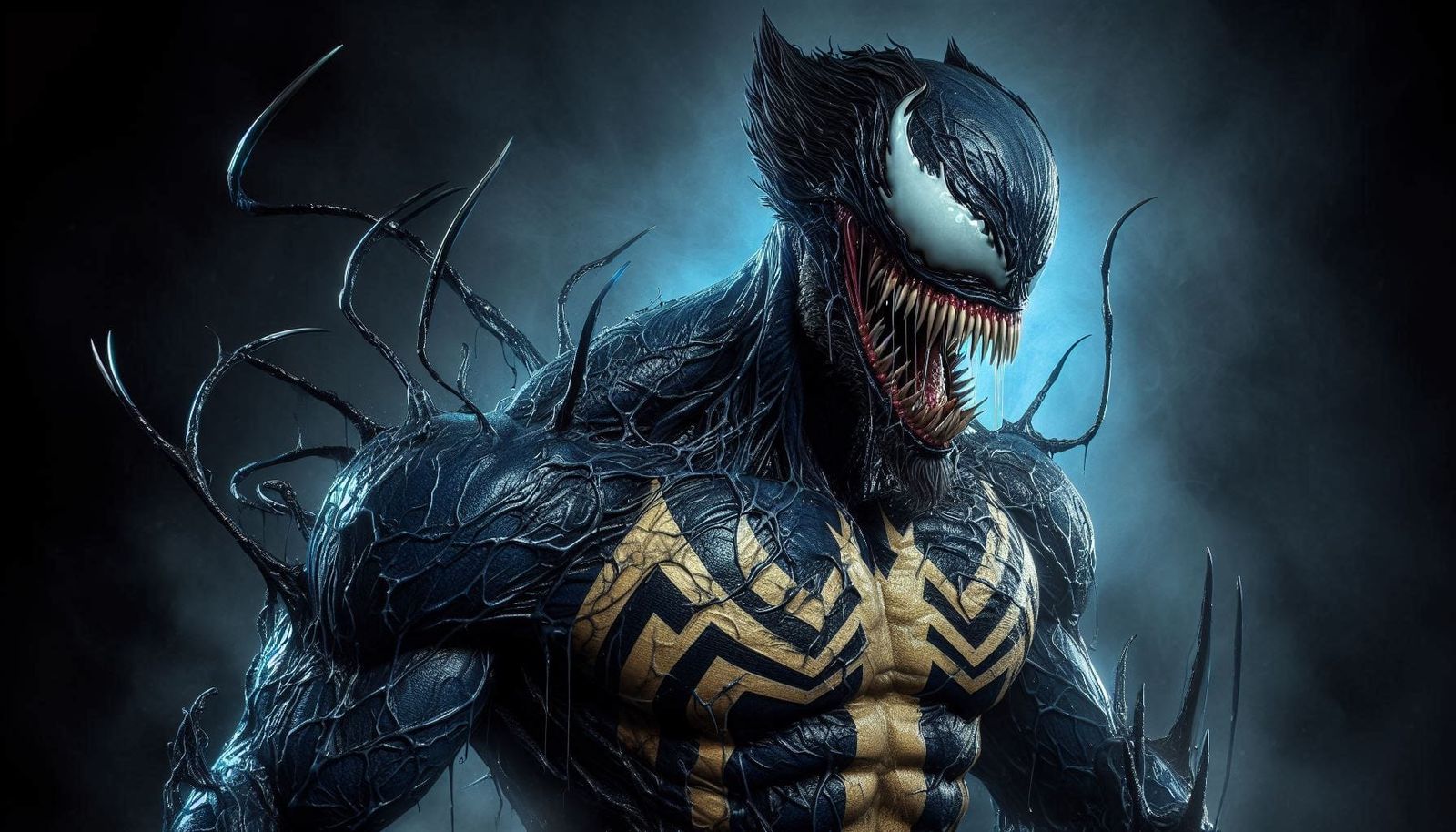 Venomized Wolverine - AI Generated Artwork - NightCafe Creator
