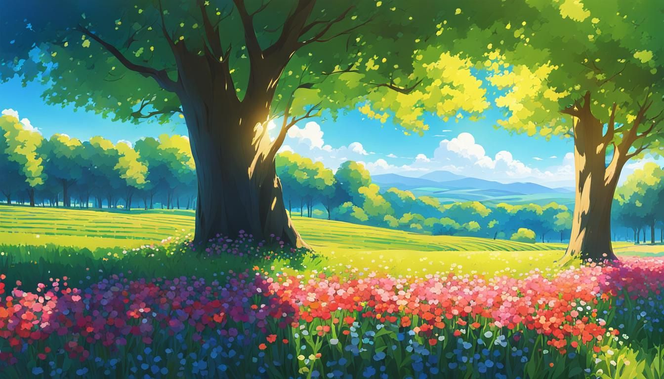 Spring (Vibe Zelda Breath of the wild) - AI Generated Artwork ...