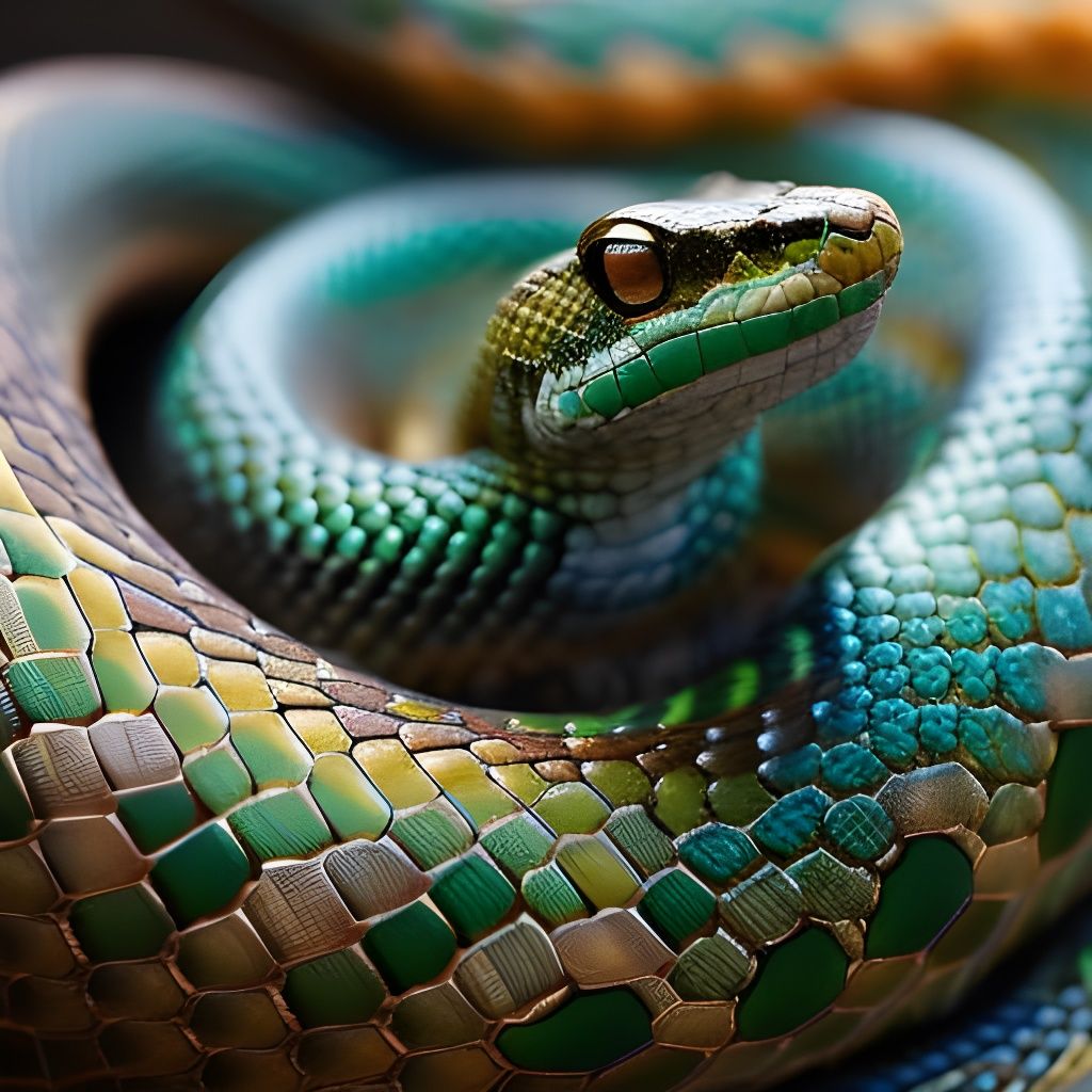 Snake 🐍 - AI Generated Artwork - NightCafe Creator