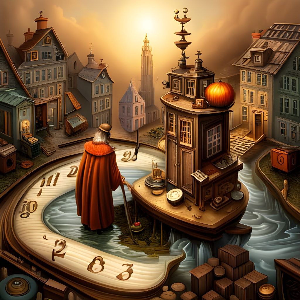 The Time Keeper - AI Generated Artwork - NightCafe Creator
