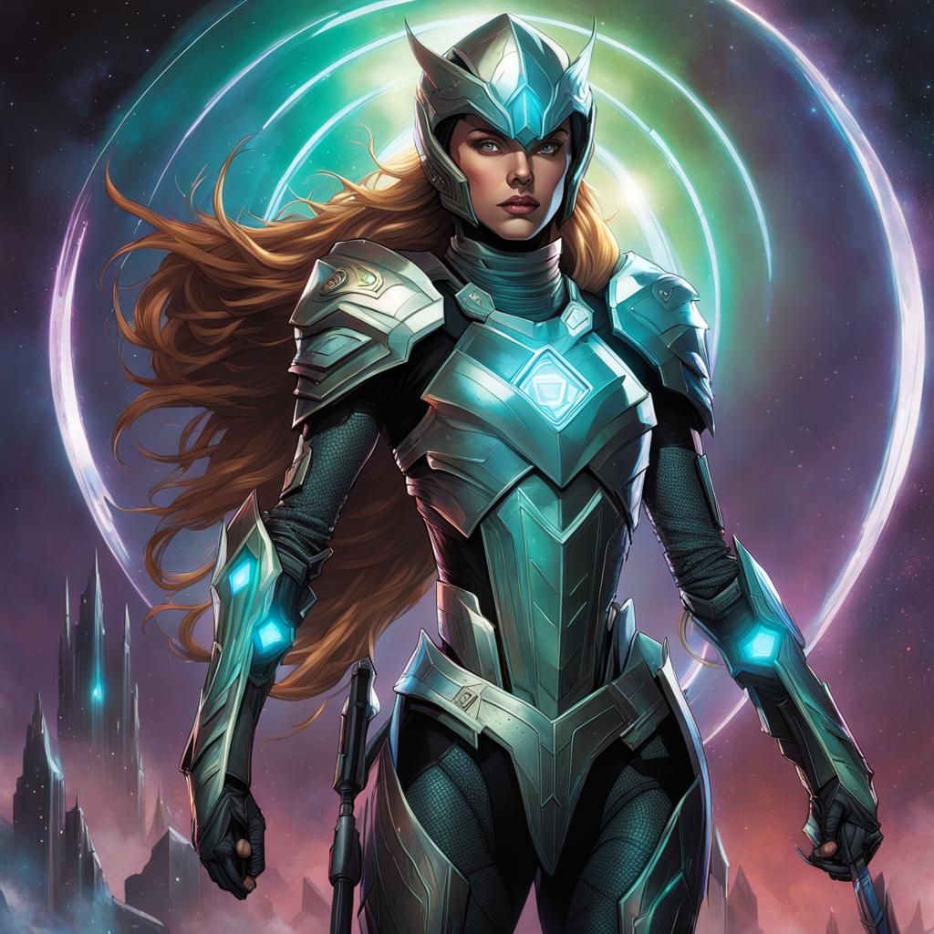 Space Elf - AI Generated Artwork - NightCafe Creator