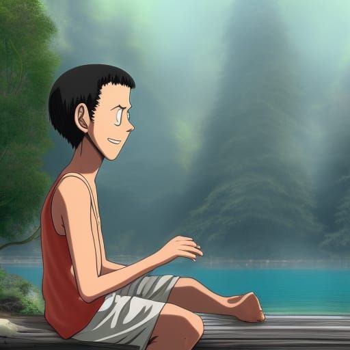 Forest Gump as a one piece character - AI Generated Artwork - NightCafe ...