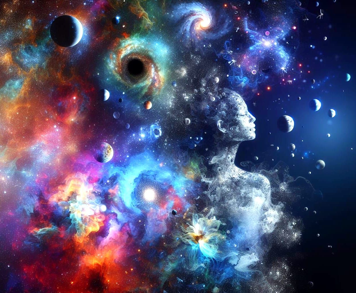 Divine Cosmic Wonders - AI Generated Artwork - NightCafe Creator