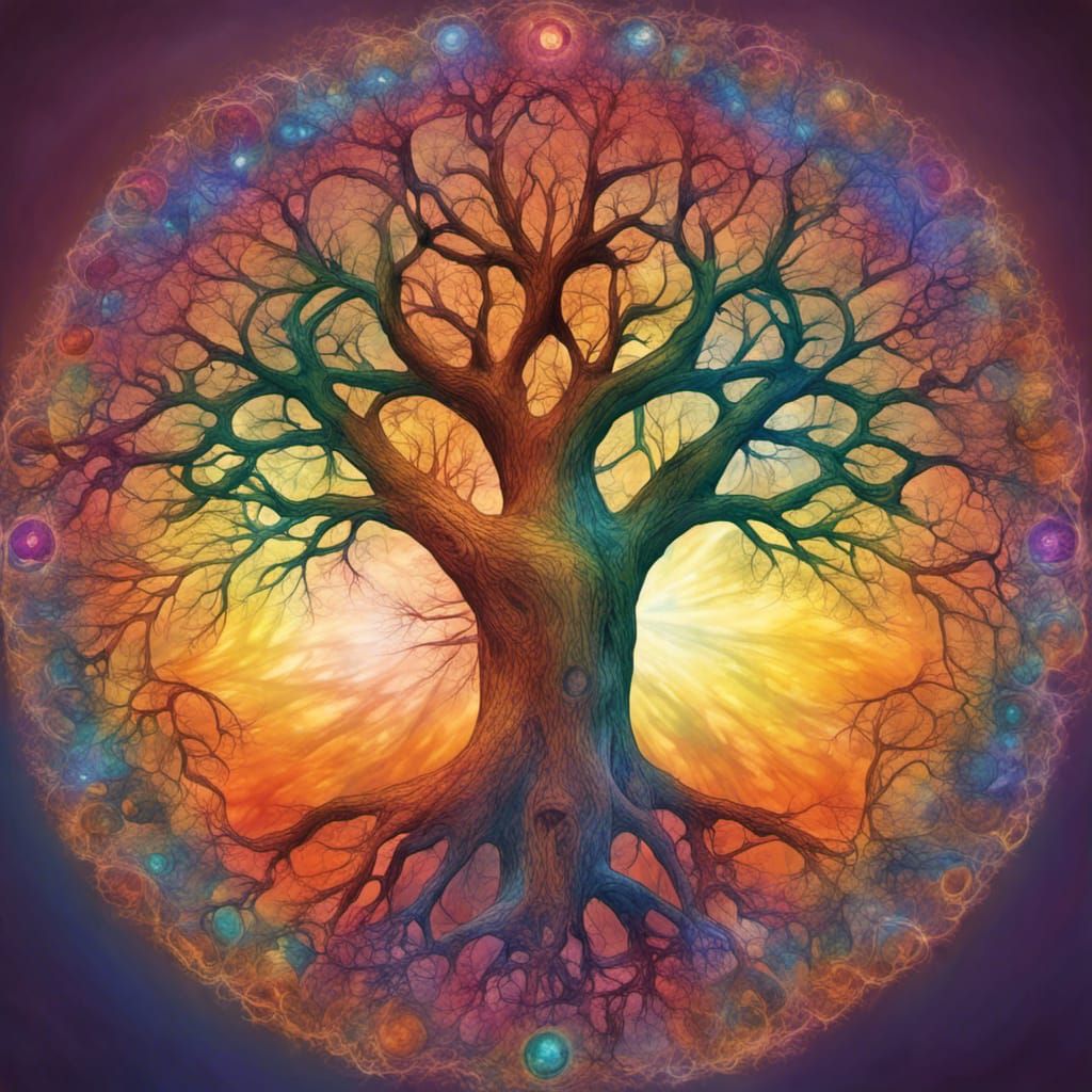 Spiritual Tree: LIGHT_RAY_INTRICATE_WEBBING_FRACTAL_SPIRIT_CHAKRA_TREE ...