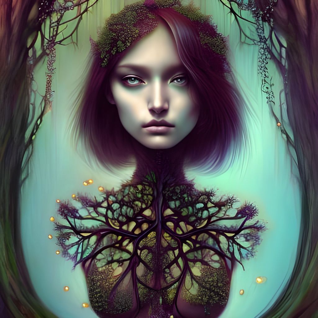 Anatomy Forest Fairies - AI Generated Artwork - NightCafe Creator