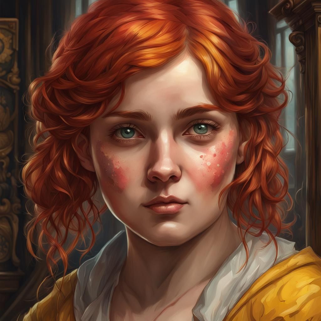 Portrait of Susan Bones - AI Generated Artwork - NightCafe Creator