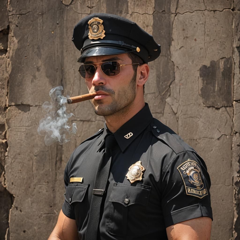 Cop - AI Generated Artwork - NightCafe Creator