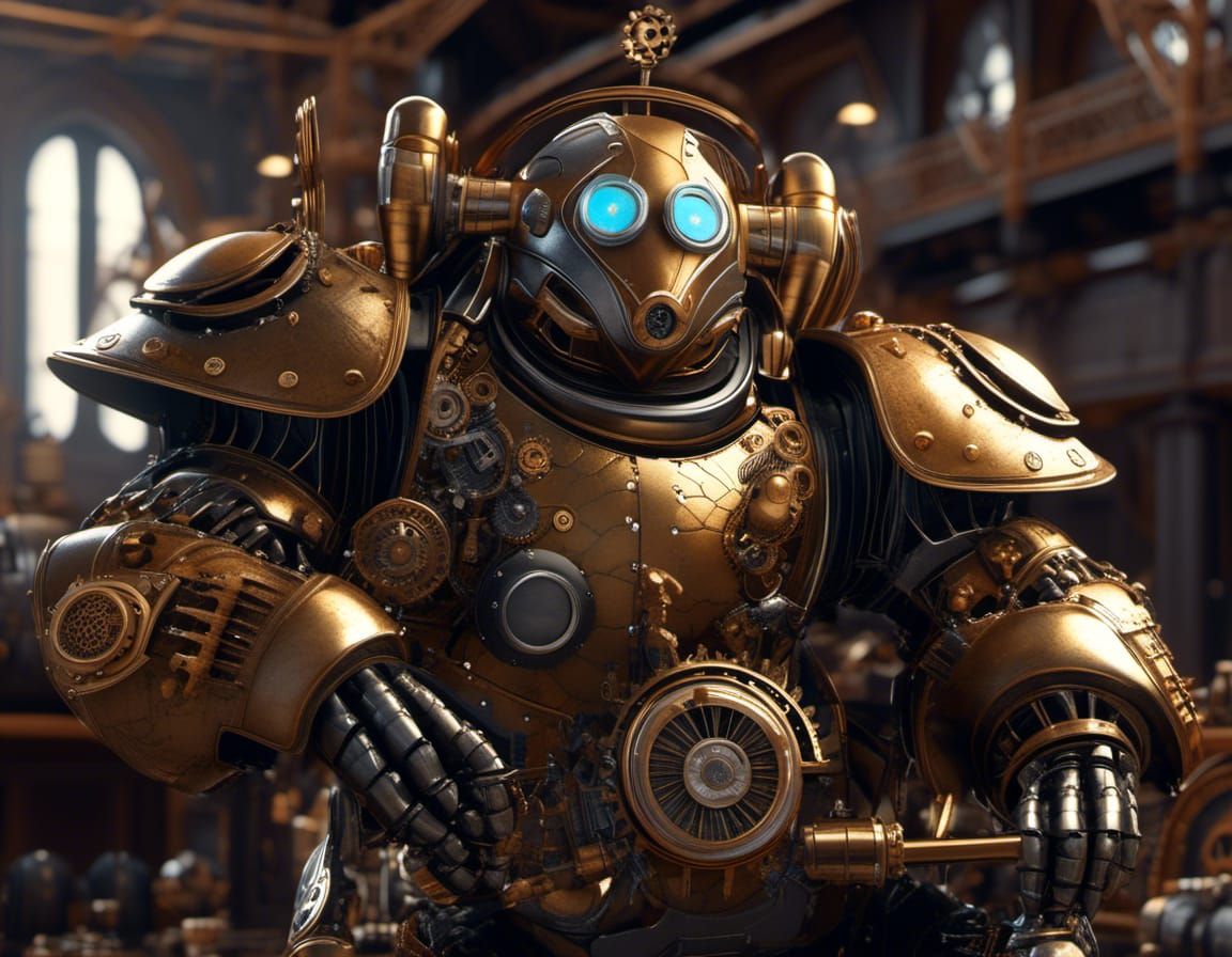 Mech Mole - AI Generated Artwork - NightCafe Creator