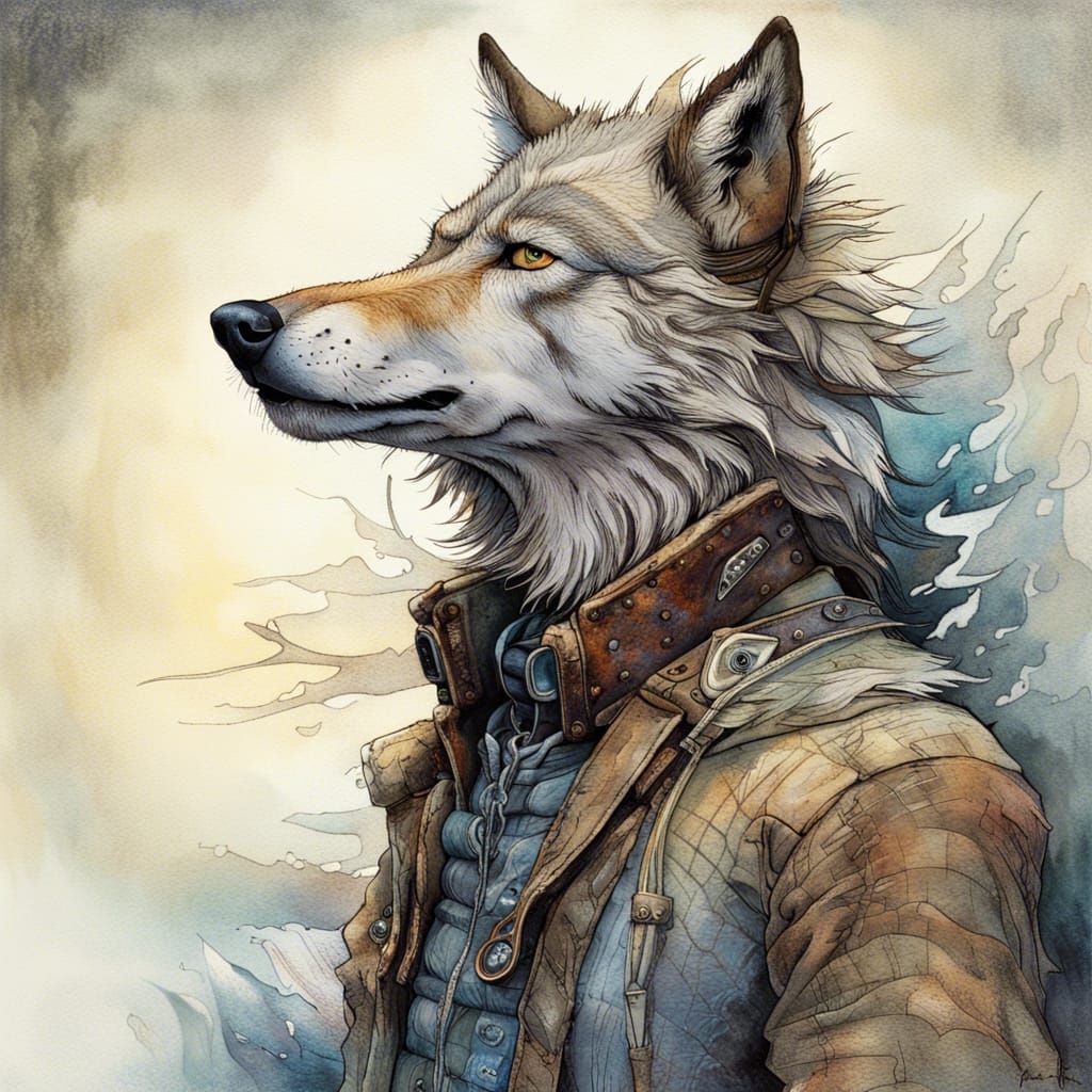 Wolfman - AI Generated Artwork - NightCafe Creator