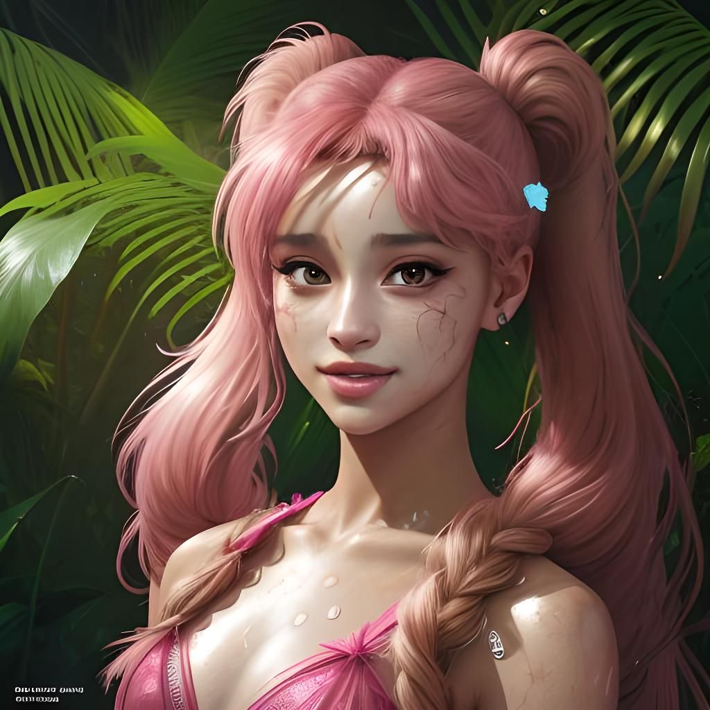 Jungle Girl Ai Generated Artwork Nightcafe Creator