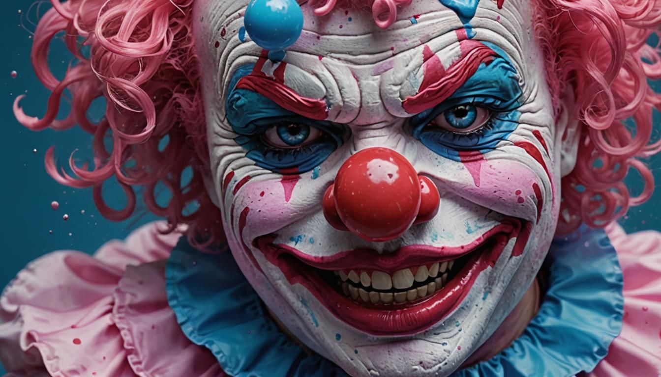 Clown - AI Generated Artwork - NightCafe Creator