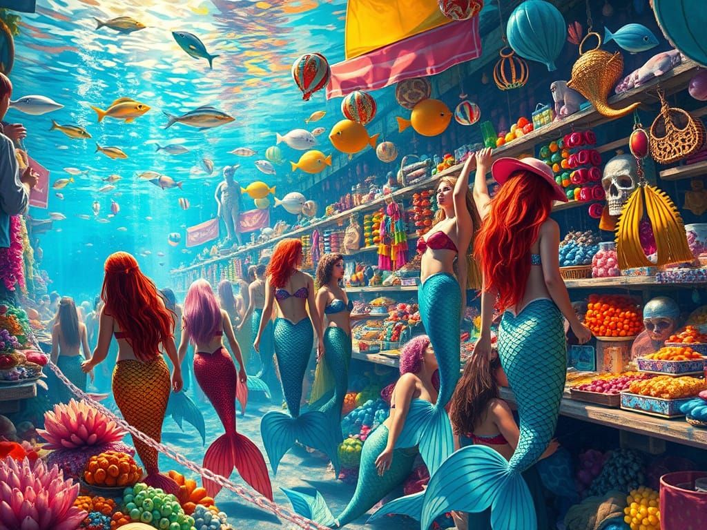 Mermaid's Underwater Market - Mermaid's Underwater Market