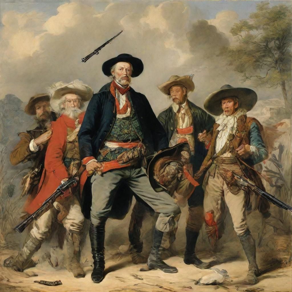 Every day is a well-aimed shot, and the target is aligned Gunslingers ...