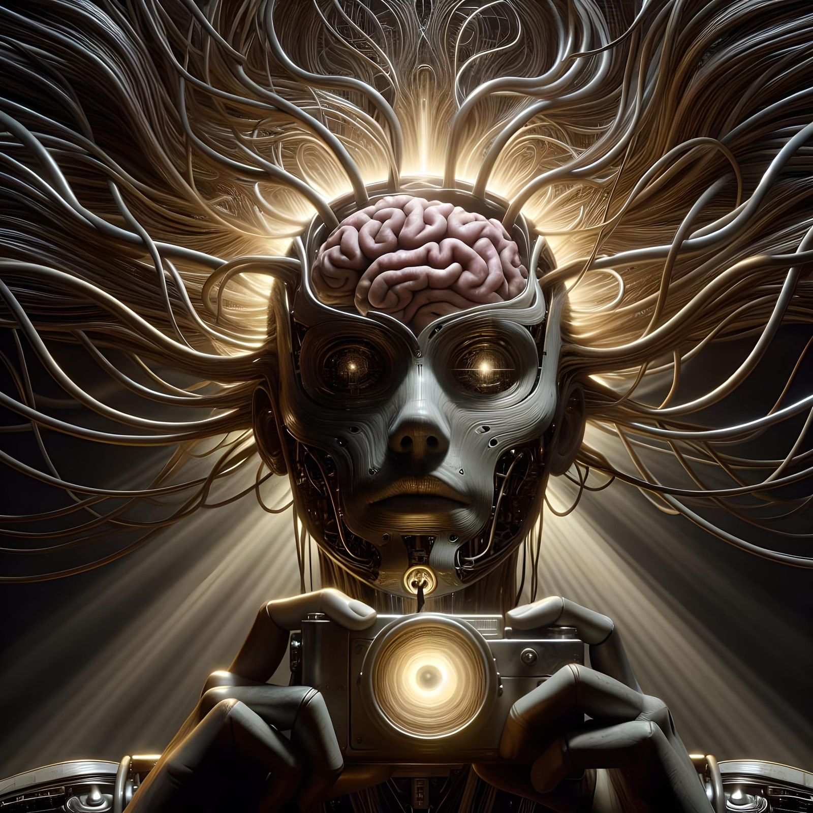 Automaton Audrey's Leaky Swirly Giglets - Enhanced - AI Generated ...