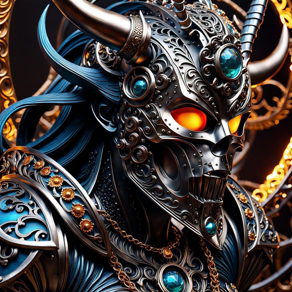 metal art - AI Generated Artwork - NightCafe Creator