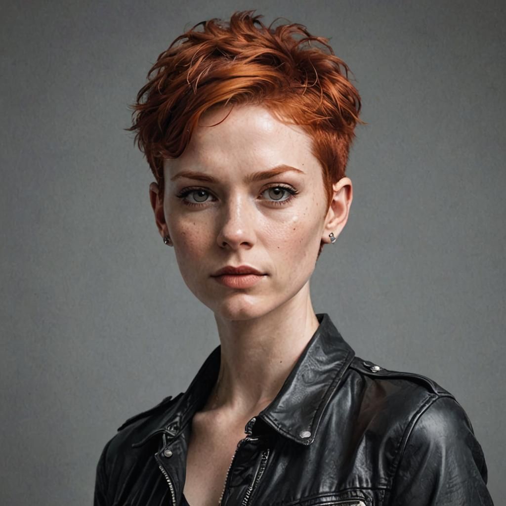 Redhead Becky with a pixie cut REALLY wants to see Depeche Mode in concert, trending on ...