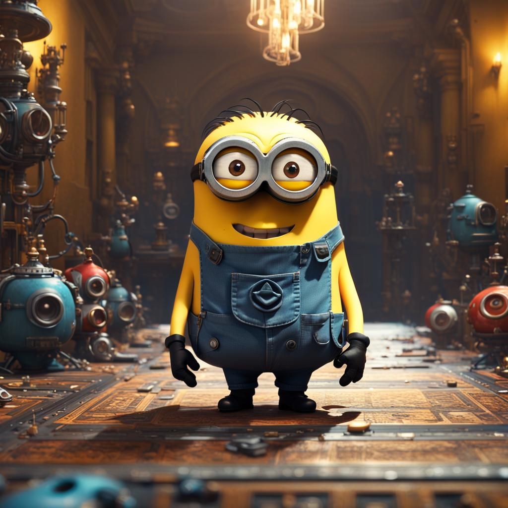(( Minion doing Minion's things )) :: dynamic composition :: Cinematic ...