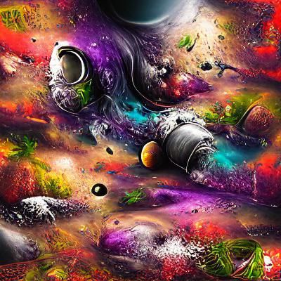 outer space - AI Generated Artwork - NightCafe Creator