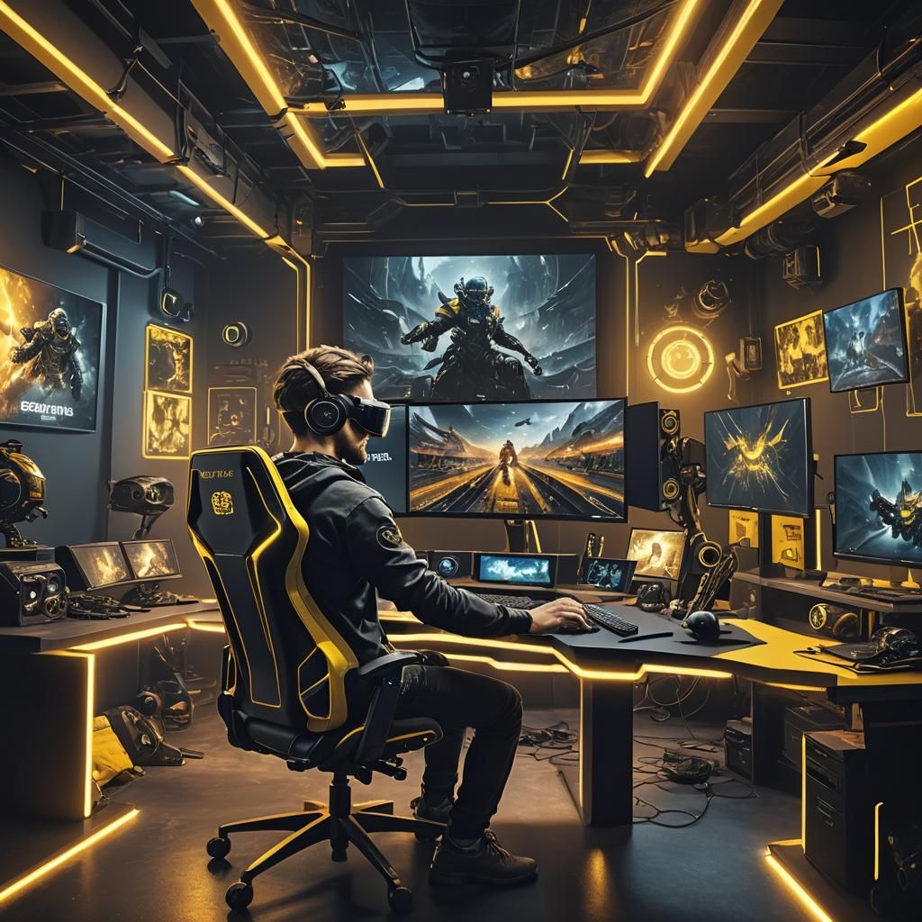 gaming - AI Generated Artwork - NightCafe Creator