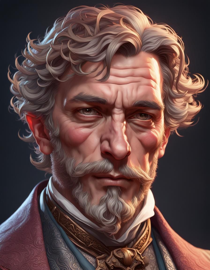 Henry Goodwill head and shoulders portrait, 8k resolution concept art ...